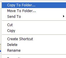 Add Copy To / Move To to the Windows Explorer Right Click Menu